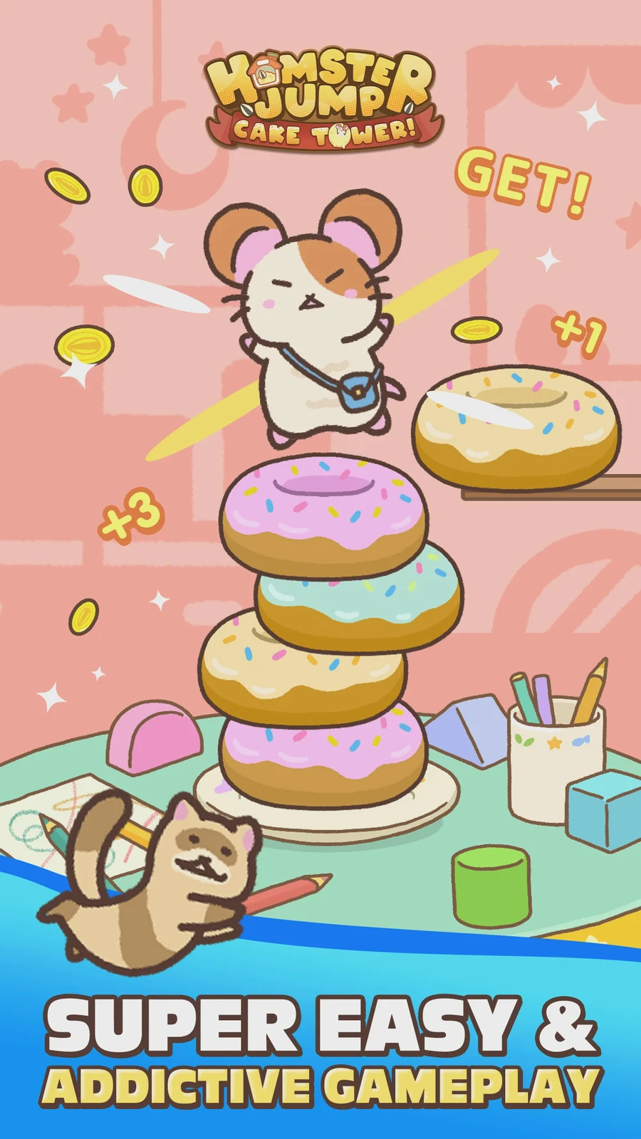 Hamster Jump: Cake Tower! | Noctua Games - Bringing Great Games to You