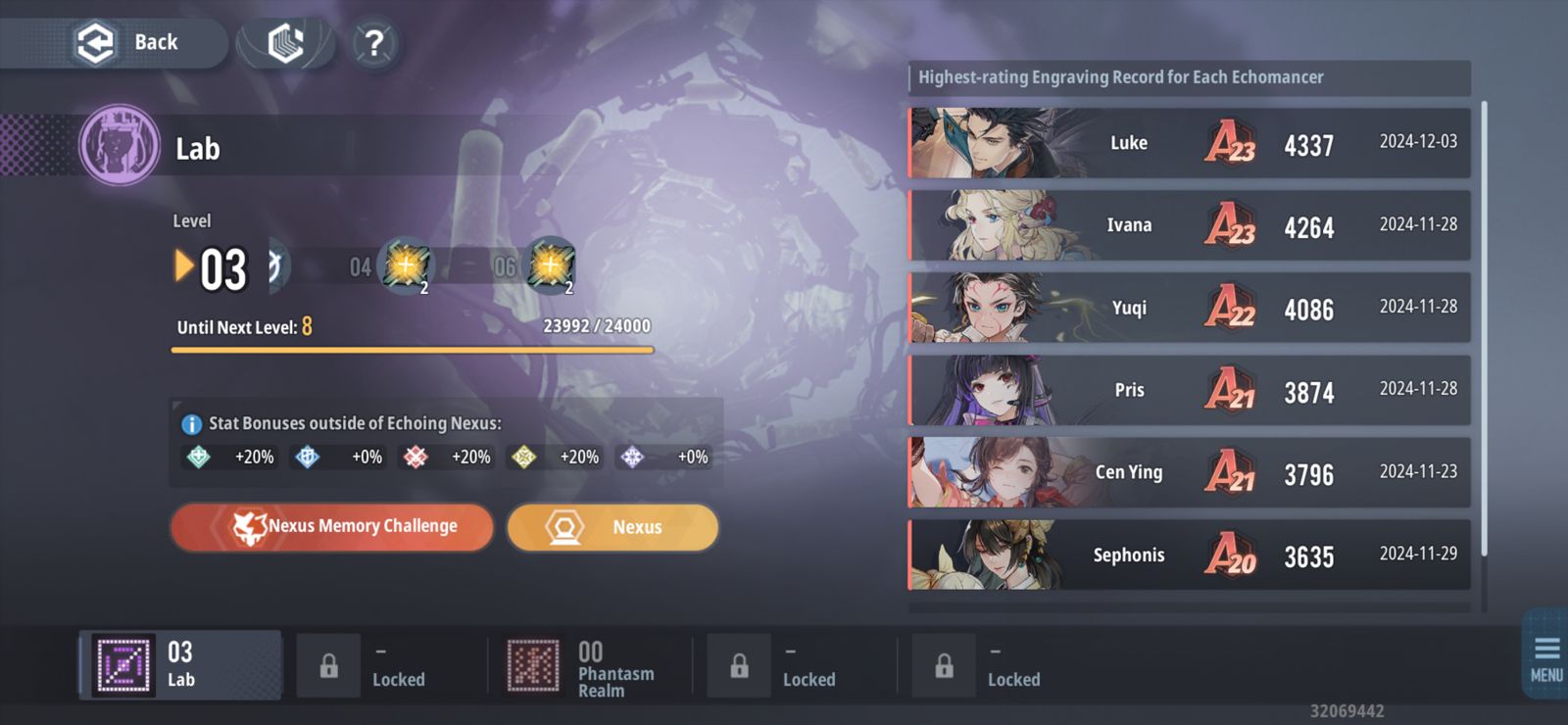 Noctua News: [TH] คู่มือ Echoing Nexus ใน Ash Echoes SEA! | Noctua Games - Bringing Great Games ...